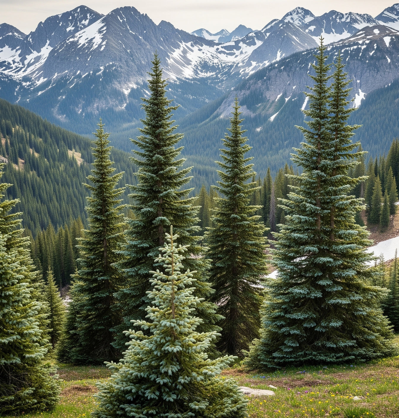 Concolor Fir (Abies concolor) | Evergreen Seedlings – Dry Rock Trees ...