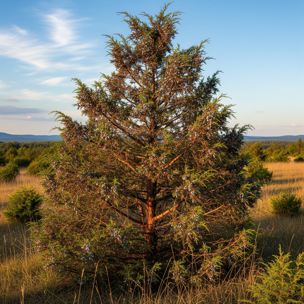 Eastern Red Cedar - Juniperus virginiana L. | Evergreen Seedlings – Dry ...